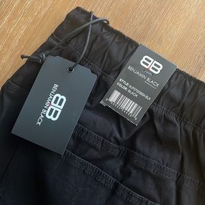 benjamin black | Pants | Benjamin Black Joggers Size M Black Nwt | Poshmark